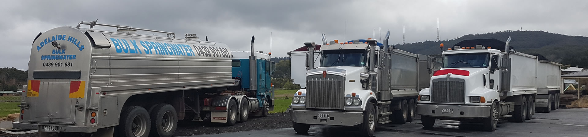 Bulk Spring Water Delivery Adelaide | Water Transport